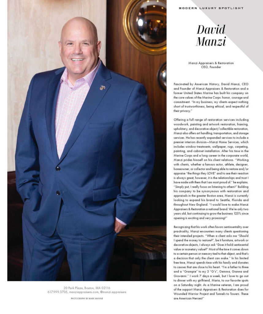 David Manzi Featured in Modern Luxury Magazine - Manzi Personal ...